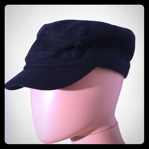 Payless | Accessories | Payless 3 Button Micro Poly Navy Striped Cadet ...